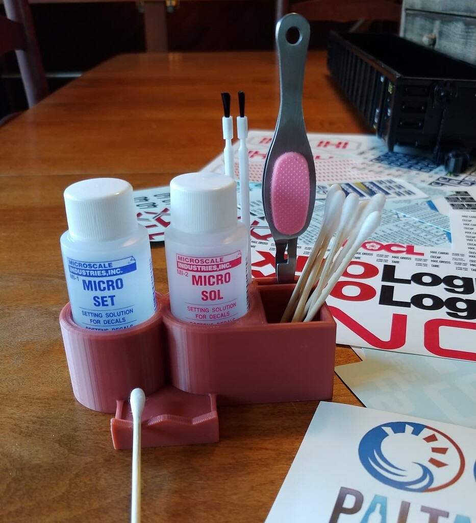 I apply a LOT of decals! - Tools and Tips - Large Scale Central