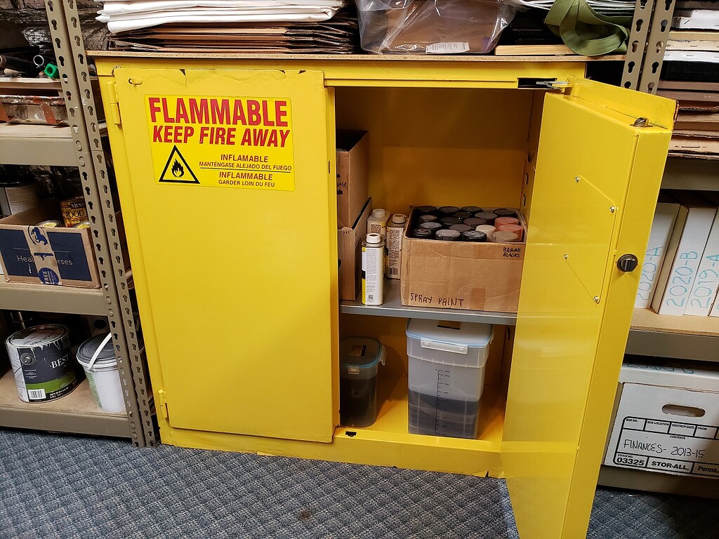 Flammables storage - Tools and Tips - Large Scale Central