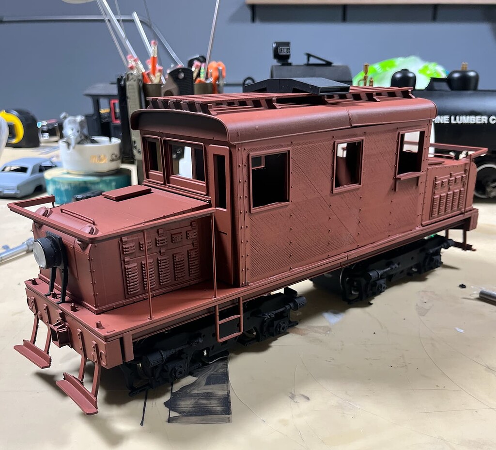 Modeling a Pacifc Electric Boxcab - Modeling - Large Scale Central