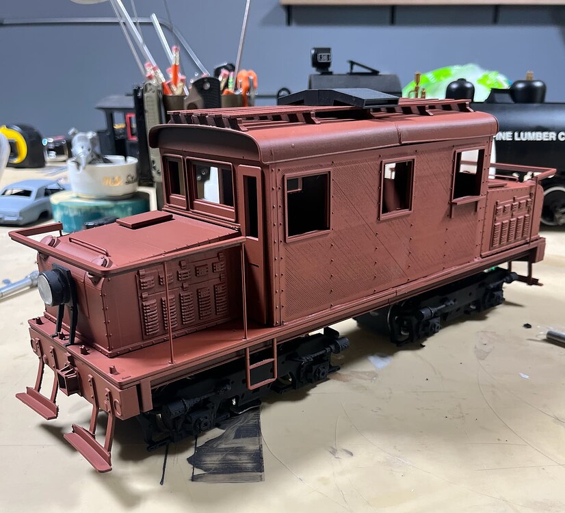 Modeling a Pacifc Electric Boxcab - Modeling - Large Scale Central