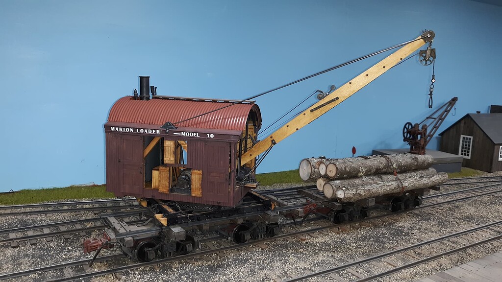 1:20.3 Pilot models Barnhart log loader and log cars - For Sale/Trade ...
